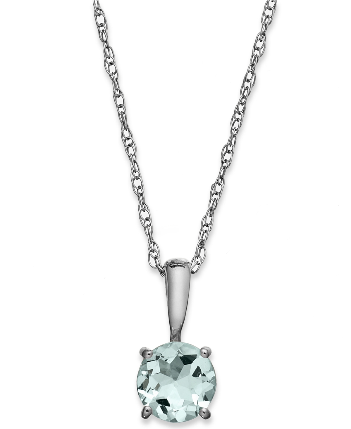 Click here for Birthstone Pendant in 14k Gold or 14k White Gold -... prices