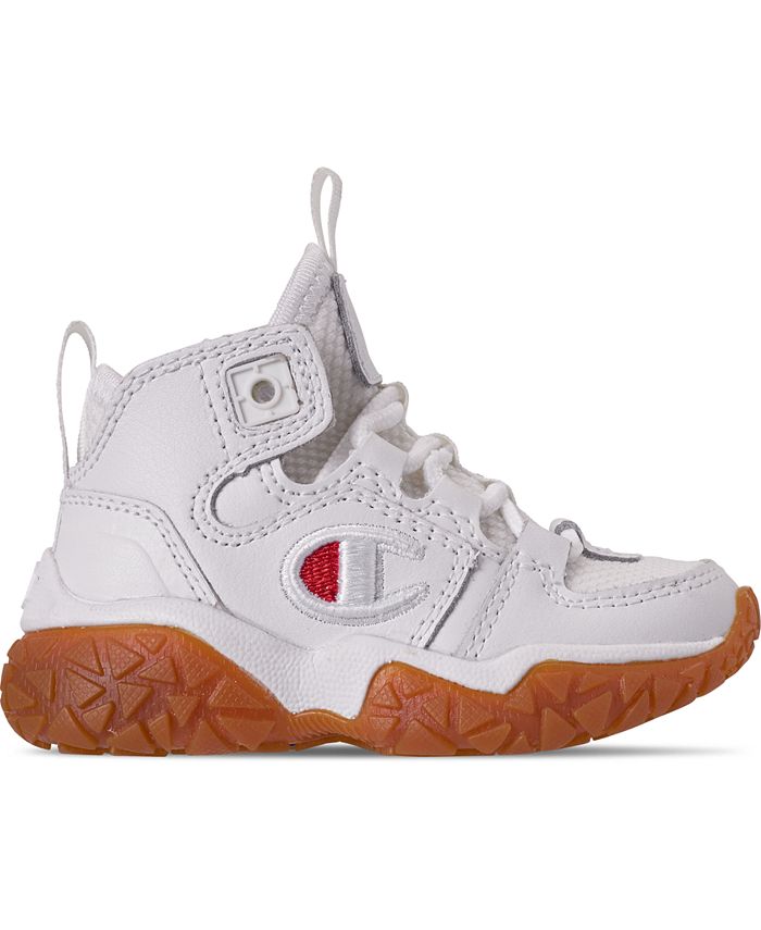 Champion Toddler Boys Tank Grid Mid Athletic Sneakers Boots from Finish ...