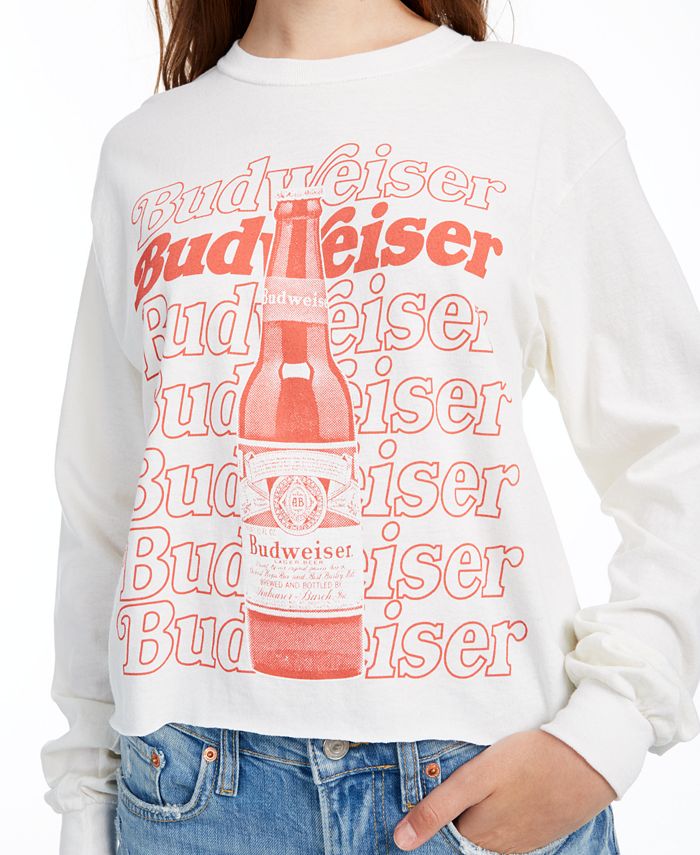 True Vintage Cotton Budweiser Graphic-Print T-Shirt - Macy's