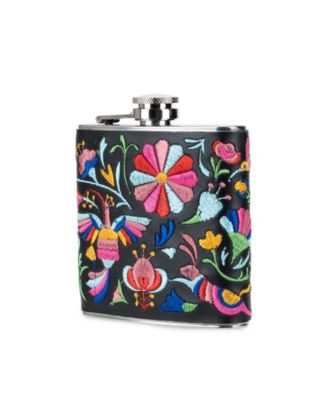 Blush Embroidery Flask - Macy's