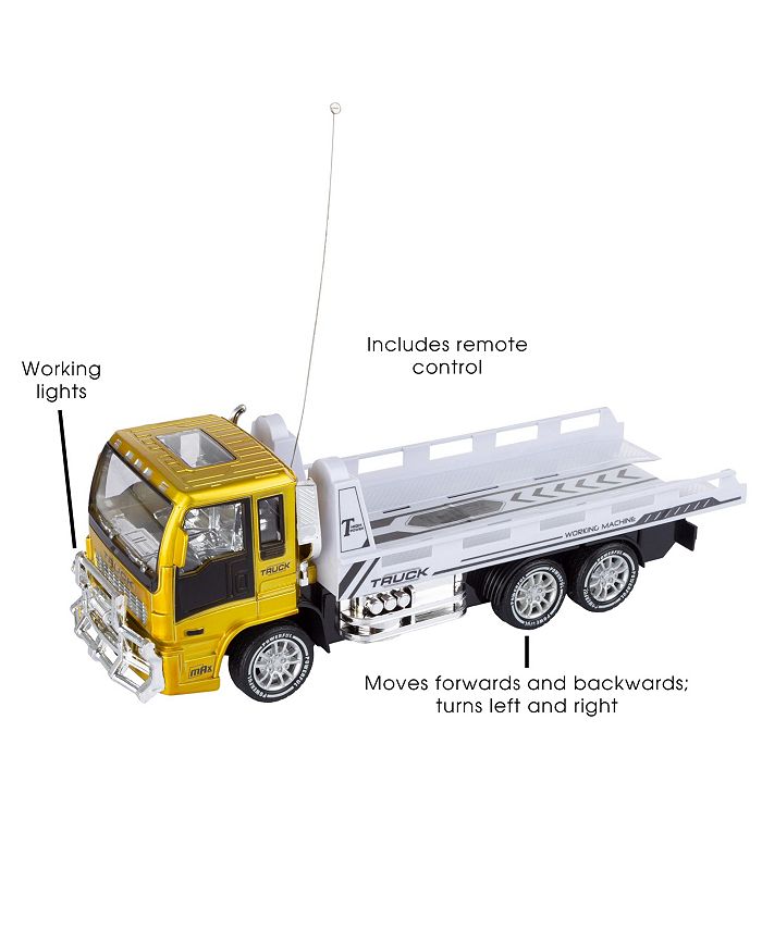 Trademark Global Remote Control Flatbed Truck - Macy's