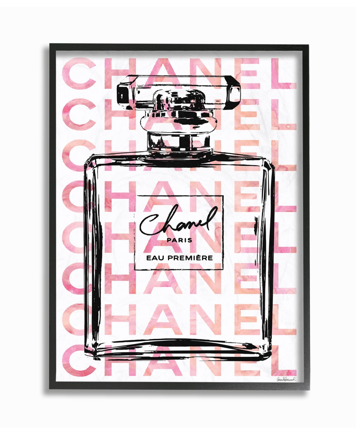 Click here for Stupell Industries Glam Perfume Bottle with Words... prices