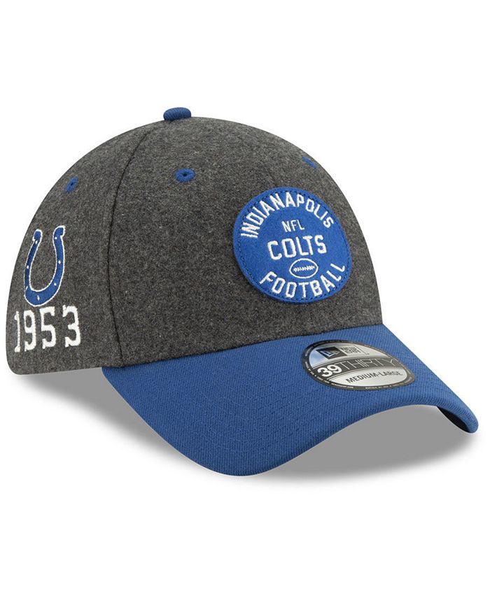 New Era Indianapolis Colts On-Field Sideline Home 39THIRTY Cap - Macy's