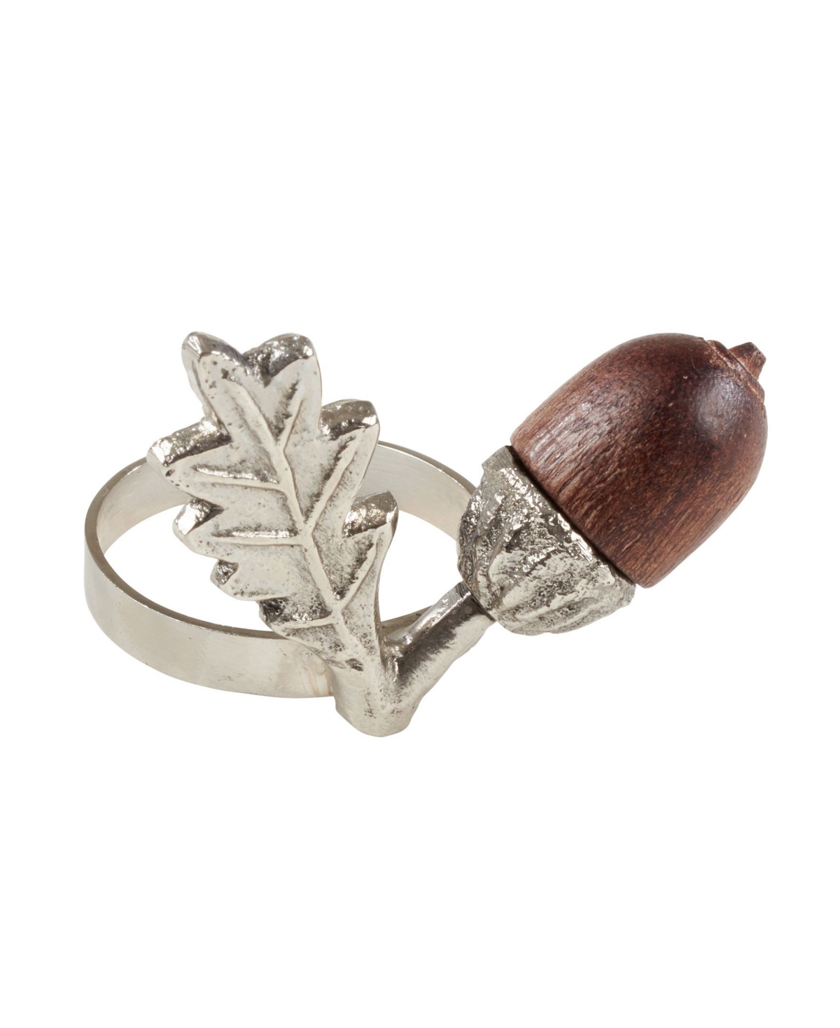 Click here for Saro Lifestyle Acorn Design Napkin Ring  Set of 4... prices