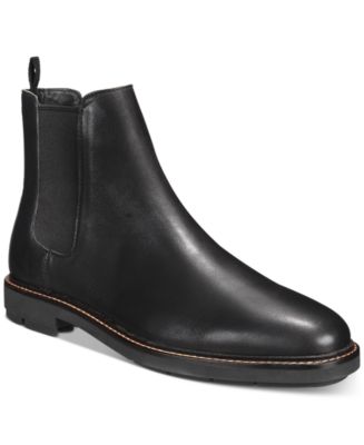 COACH Men's Leather Chelsea Boots - Macy's
