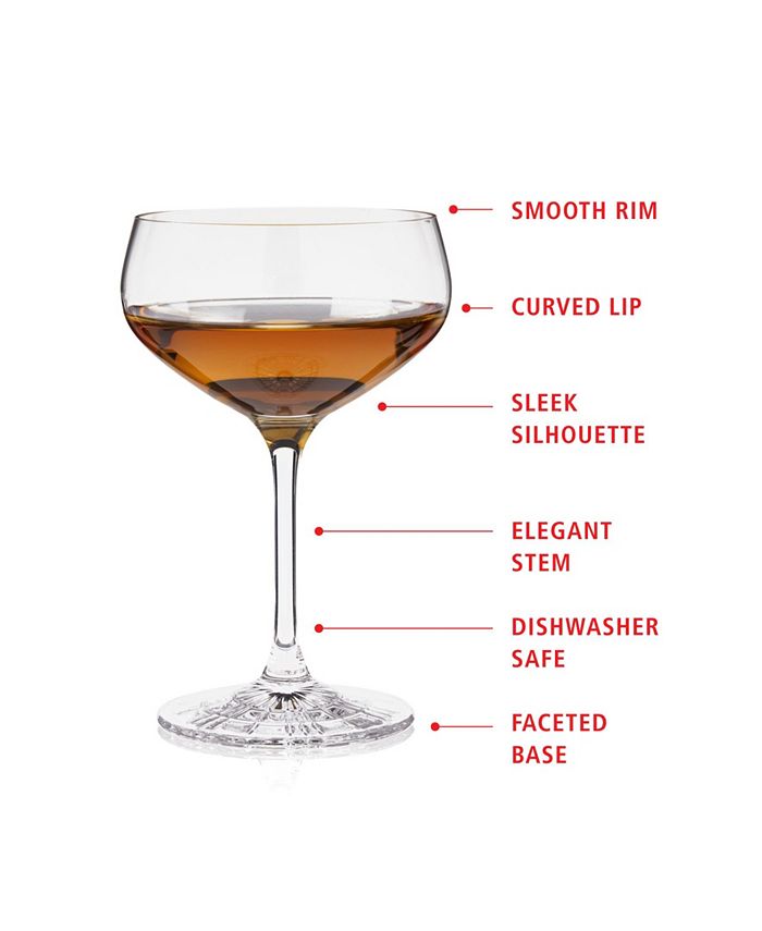 Spiegelau Perfect Coupette Glass, Set of 4, 8.3 Oz - Macy's
