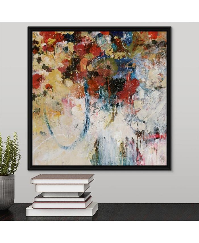 GreatBigCanvas 16 in. x 16 in. "Bouquet Toss" by Jodi Maas Canvas Wall ...