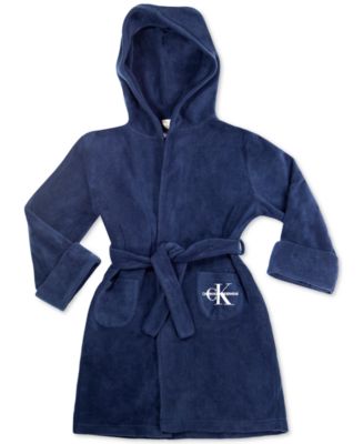 Calvin Klein Big Boys Cozy Robe with Hood - Macy's