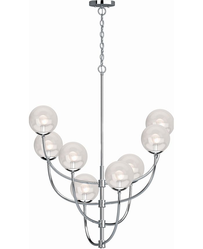 Volume Lighting Lawrence 8-Light Hanging Chandelier - Macy's