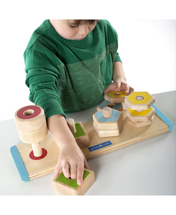 Guidecraft, Inc Guidecraft Count and Twist Shapes - Macy's