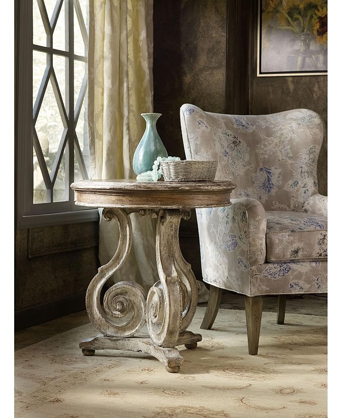 Hooker Furniture Chatelet Scroll Accent Table - Macy's