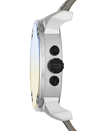 Diesel Men's Chronograph Mr. Daddy 2.0 Gray Nylon Strap Watch 57mm - Macy's