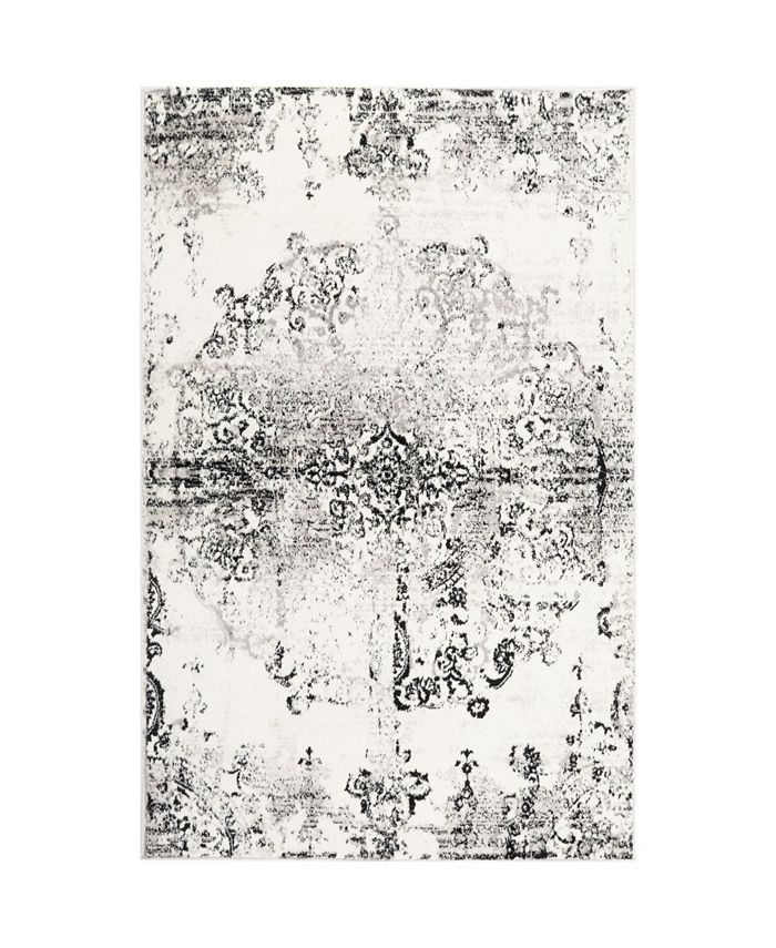 Global Rug Designs Jano JAN02 Ivory 5'2" x 7'2" Area Rug - Macy's