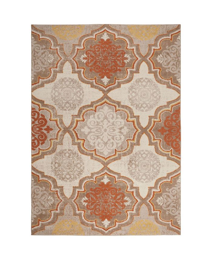 Global Rug Designs Haven HAV01 Taupe 3'3" x 5'2" Area Rug - Macy's