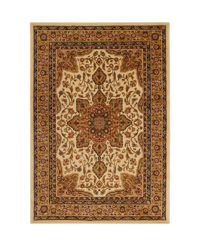 Global Rug Designs Primacy PRI09 Ivory 7'8" x 10'4" Area Rug - Macy's