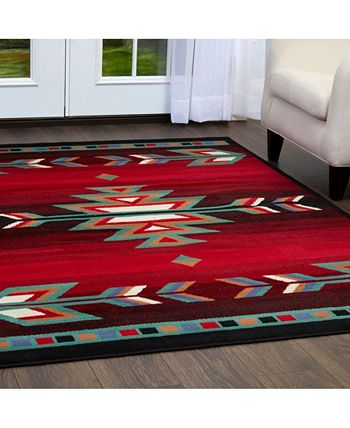 Global Rug Designs Global Rug Design Choice CHO12 Black 7'8" x 10'7 ...