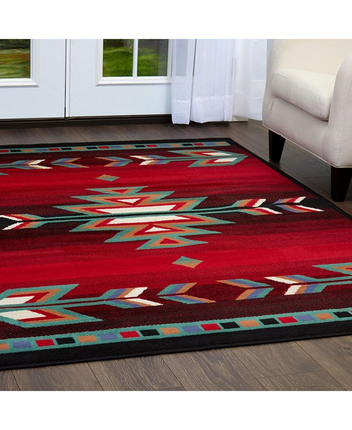Global Rug Designs Global Rug Design Choice CHO12 Black 7'8" x 10'7 ...
