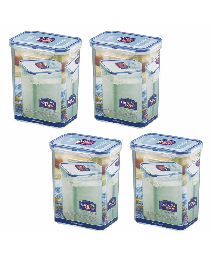 Lock n Lock Easy Essentials 7.6-Cup Rectangular Food Storage Container ...