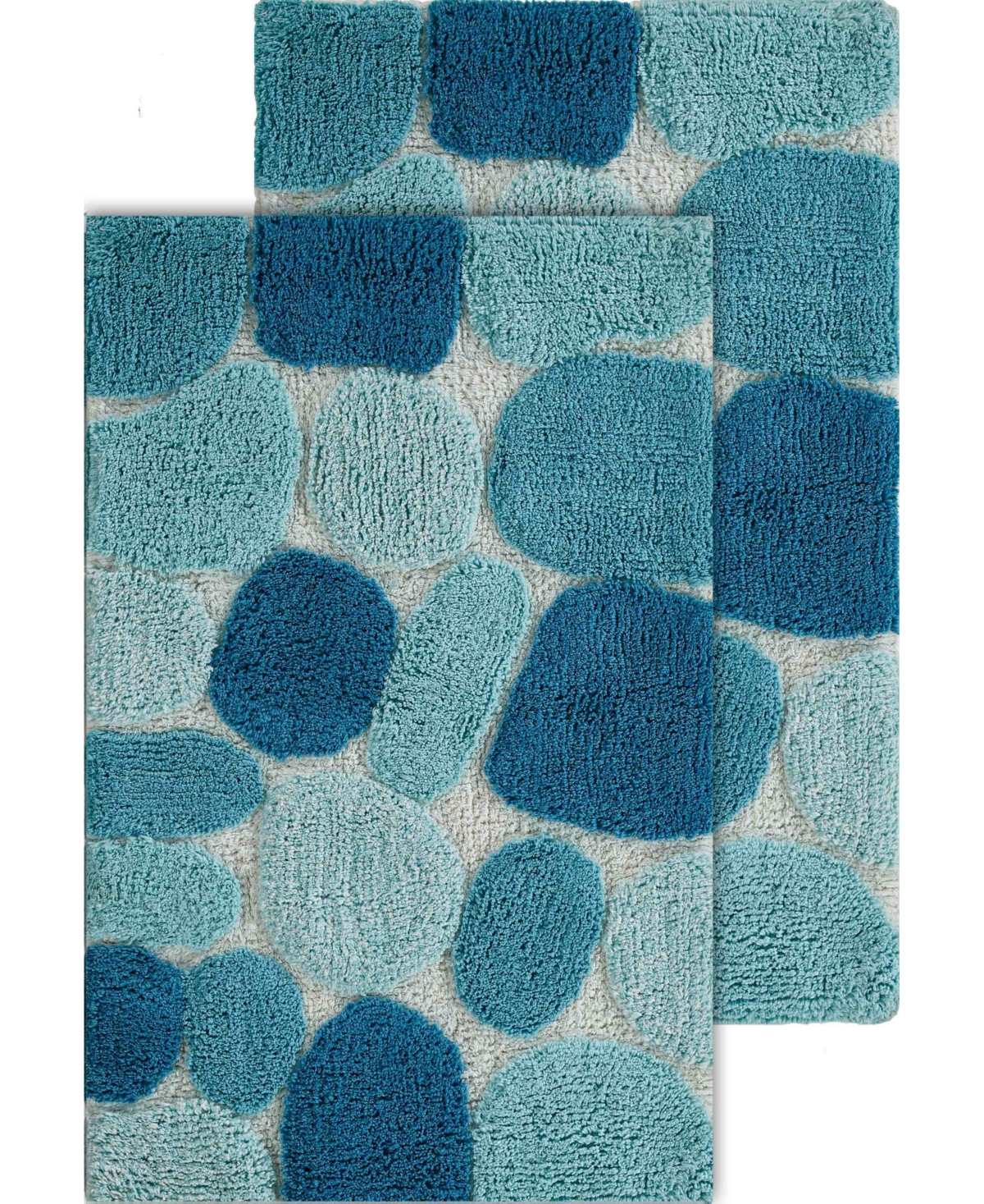 Click here for Chesapeake Pebbles 2-Pc. Bath Rug Set - Navy prices