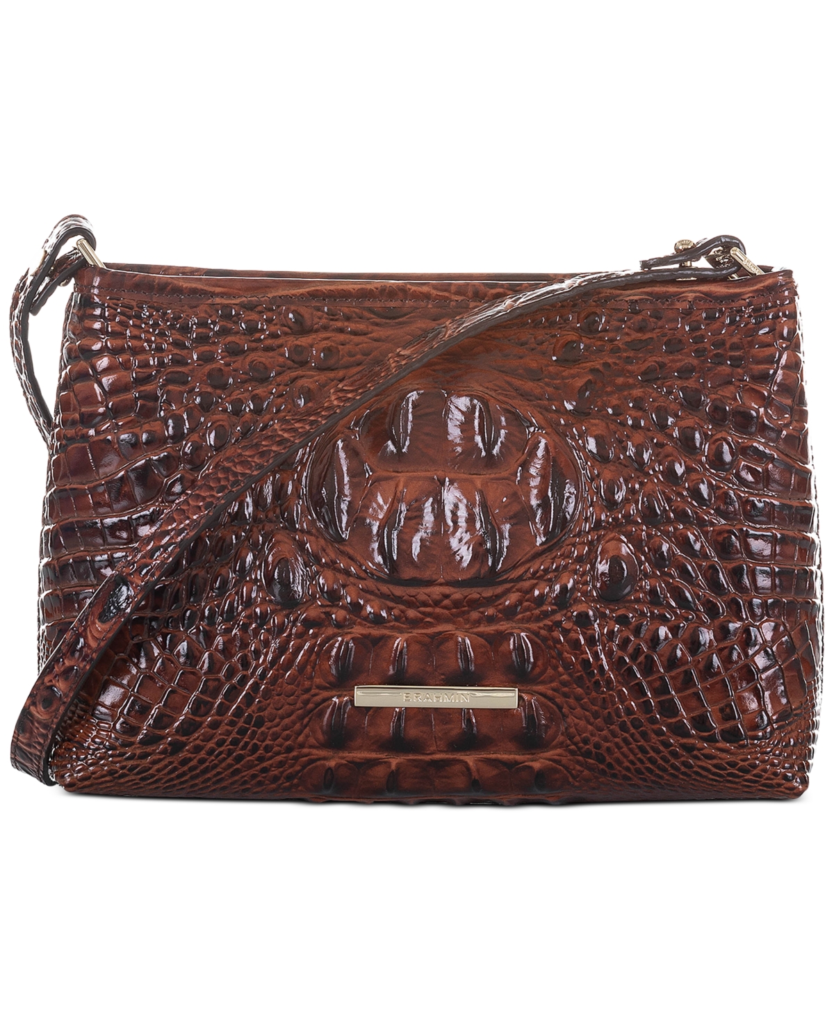 Click here for Brahmin Lorelei Melbourne Leather Shoulder Bag - P... prices