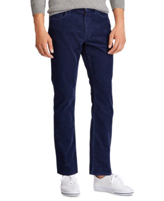Polo Ralph Lauren Men's Big & Tall Stretch-Cord Five-Pocket Pants - Macy's