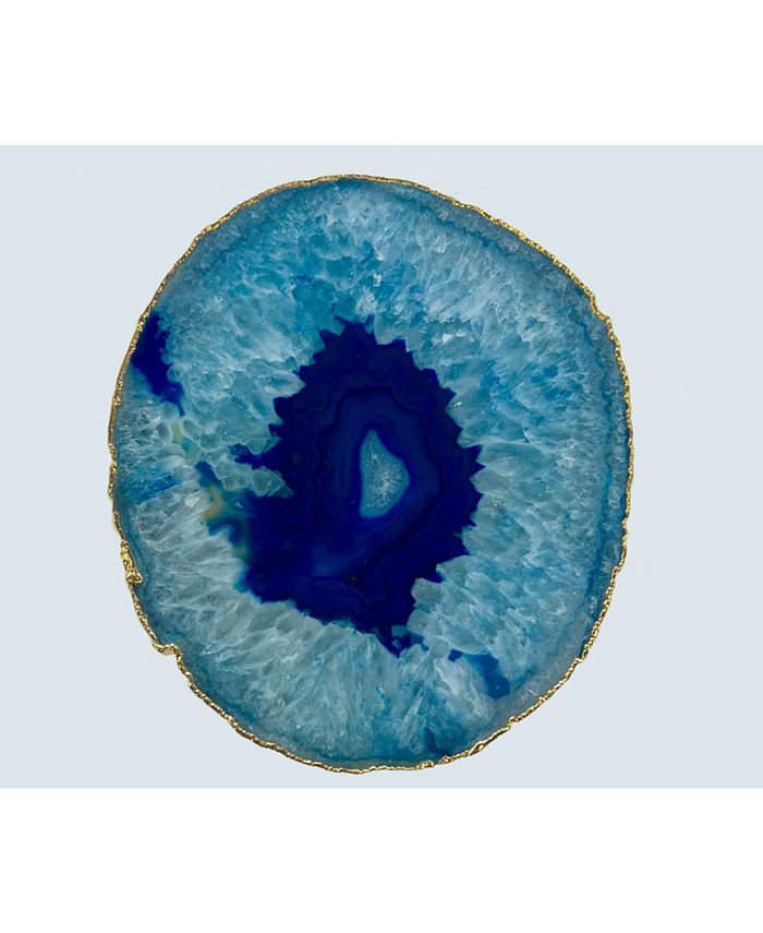 Nature's Decorations - Thick Large Agate Trivet - Macy's