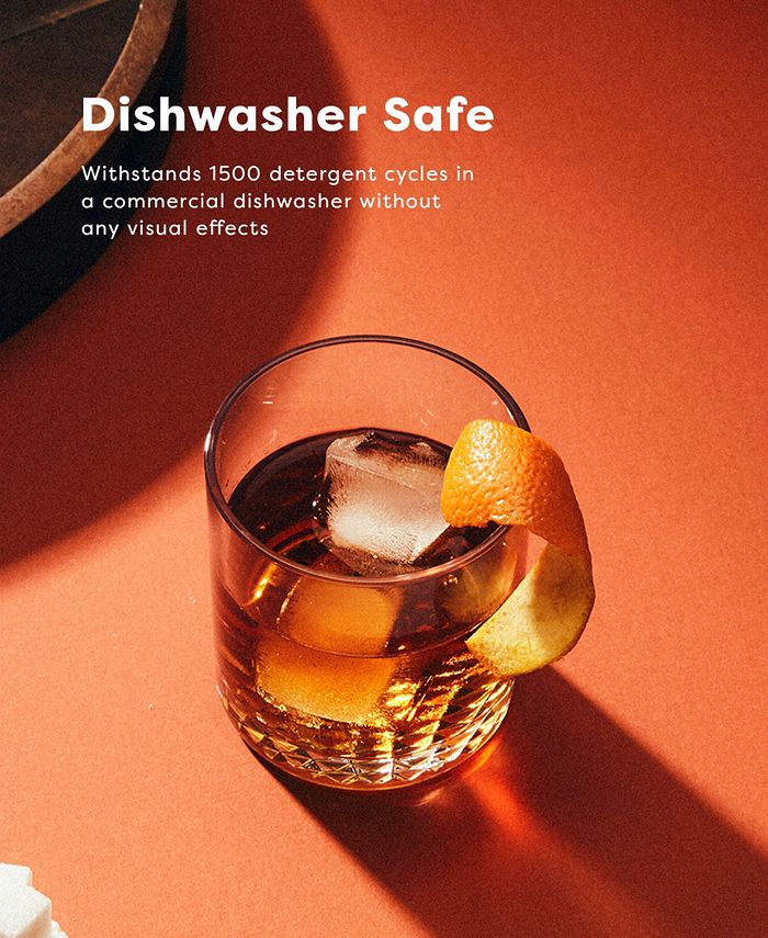 TOSSWARE Reserve 16oz Stemless Wine Glasses Set of 4 - Macy's