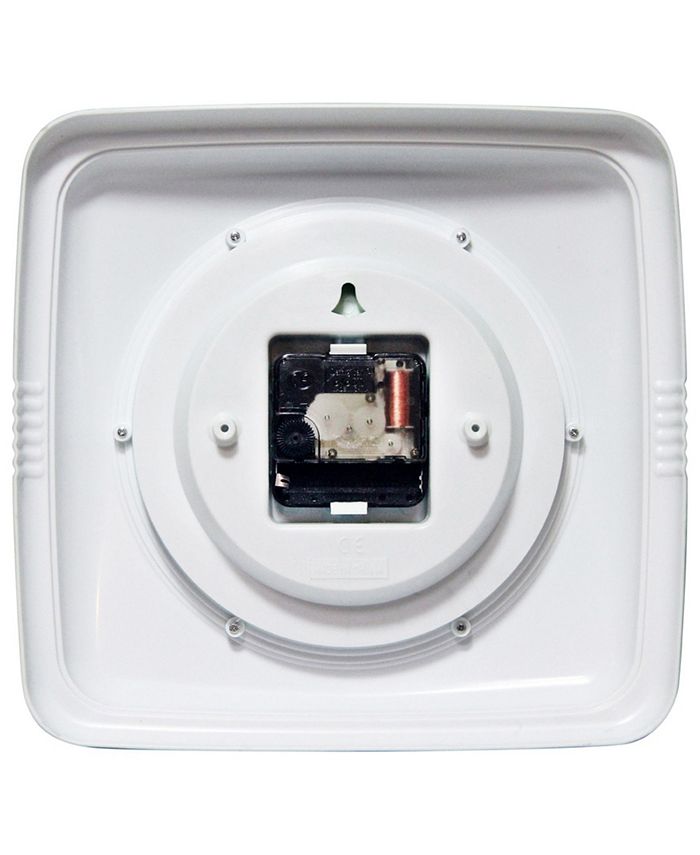 Infinity Instruments Square Wall Clock - Macy's