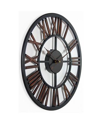 Infinity Instruments Round Wall Clock - Macy's
