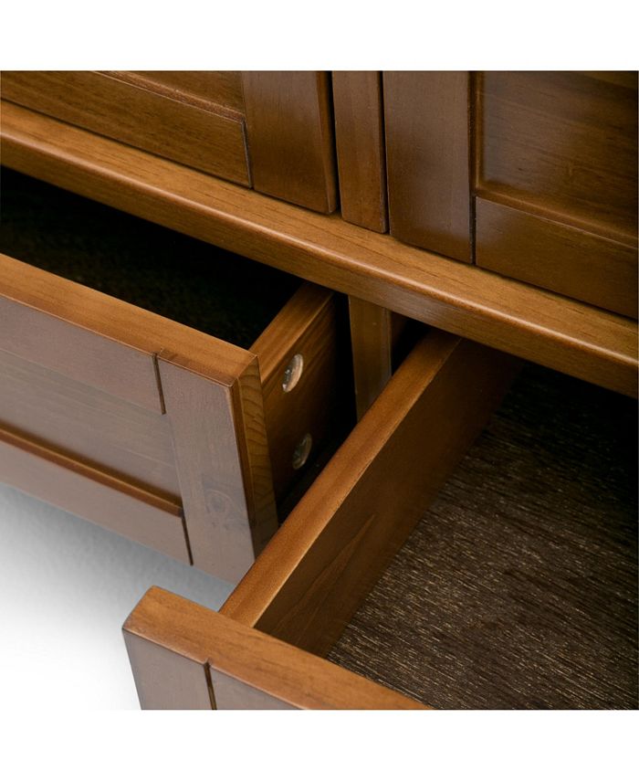 Simpli Home Warm Shaker Console Table - Macy's