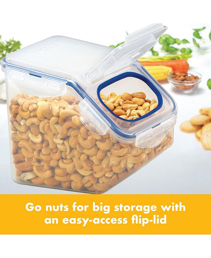 Lock n Lock Easy Essentials 10.6-Cup Food Storage Container with Flip ...