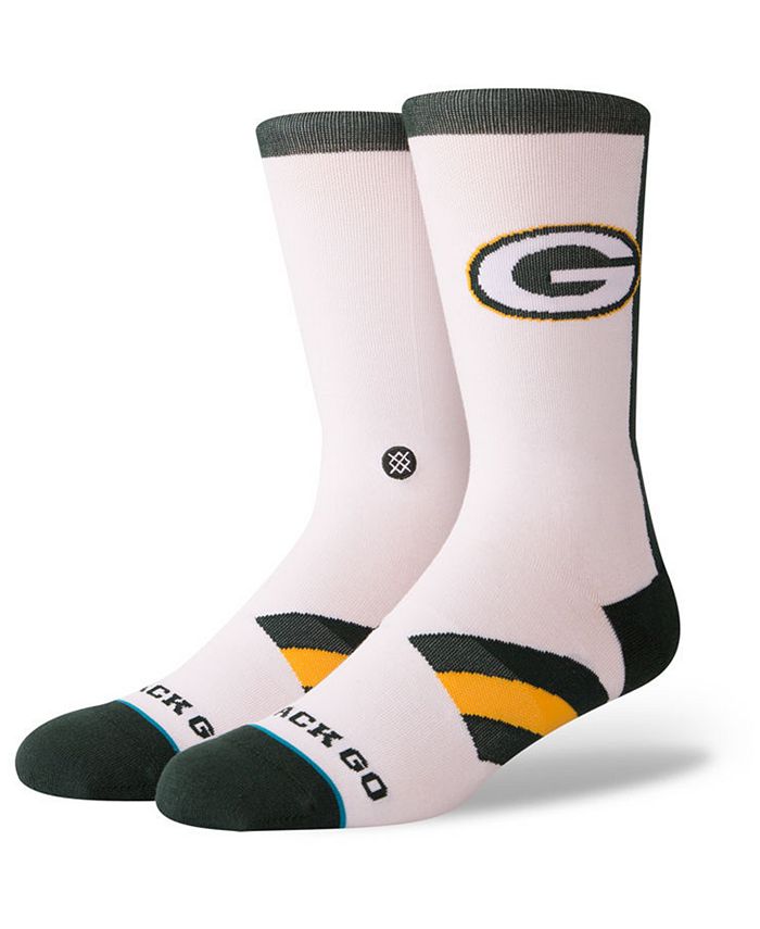 Stance Green Bay Packers Spirit Strip Crew Socks - Macy's
