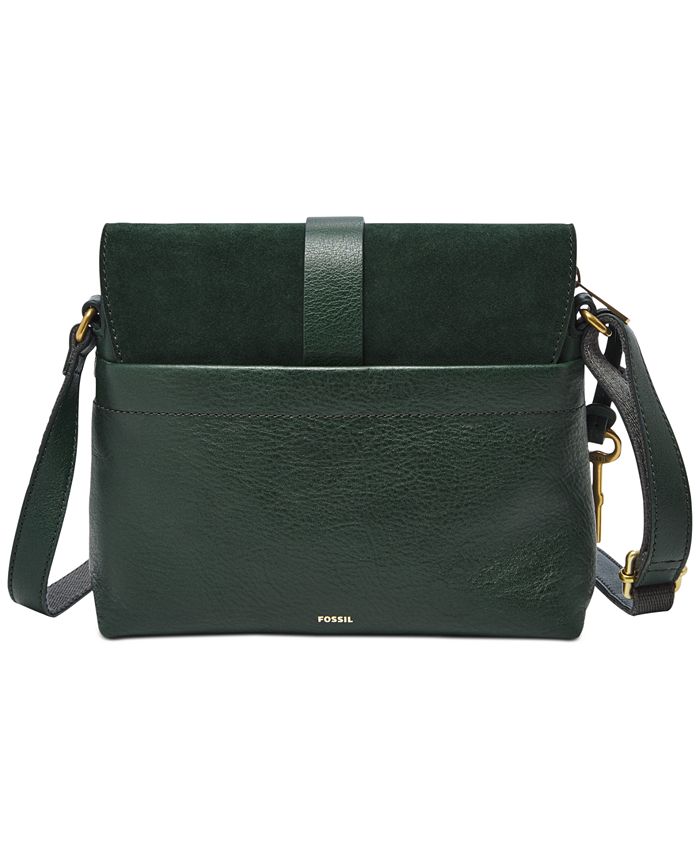 Fossil Kinley Leather Crossbody - Macy's
