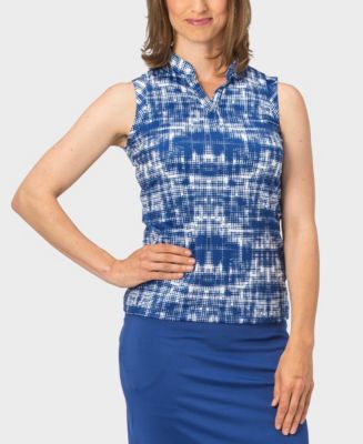 Nancy Lopez Random Sleeveless Polo - Macy's