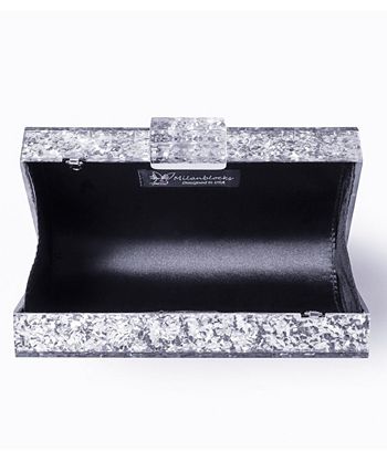 Milanblocks Confetti Acrylic Clutch Handbag - Macy's