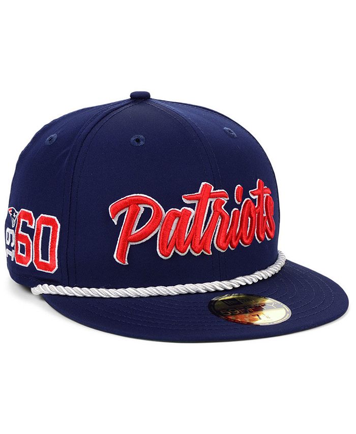 New Era New England Patriots On-Field Sideline Home 59FIFTY Fitted Cap ...