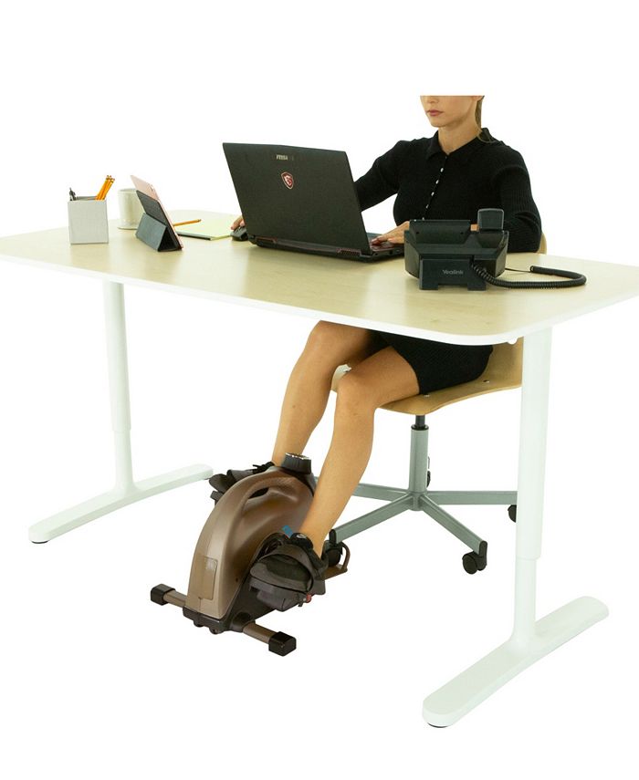 Exerpeutic 900 Exerwork Bluetooth Under Desk Exercise Bike - Macy's