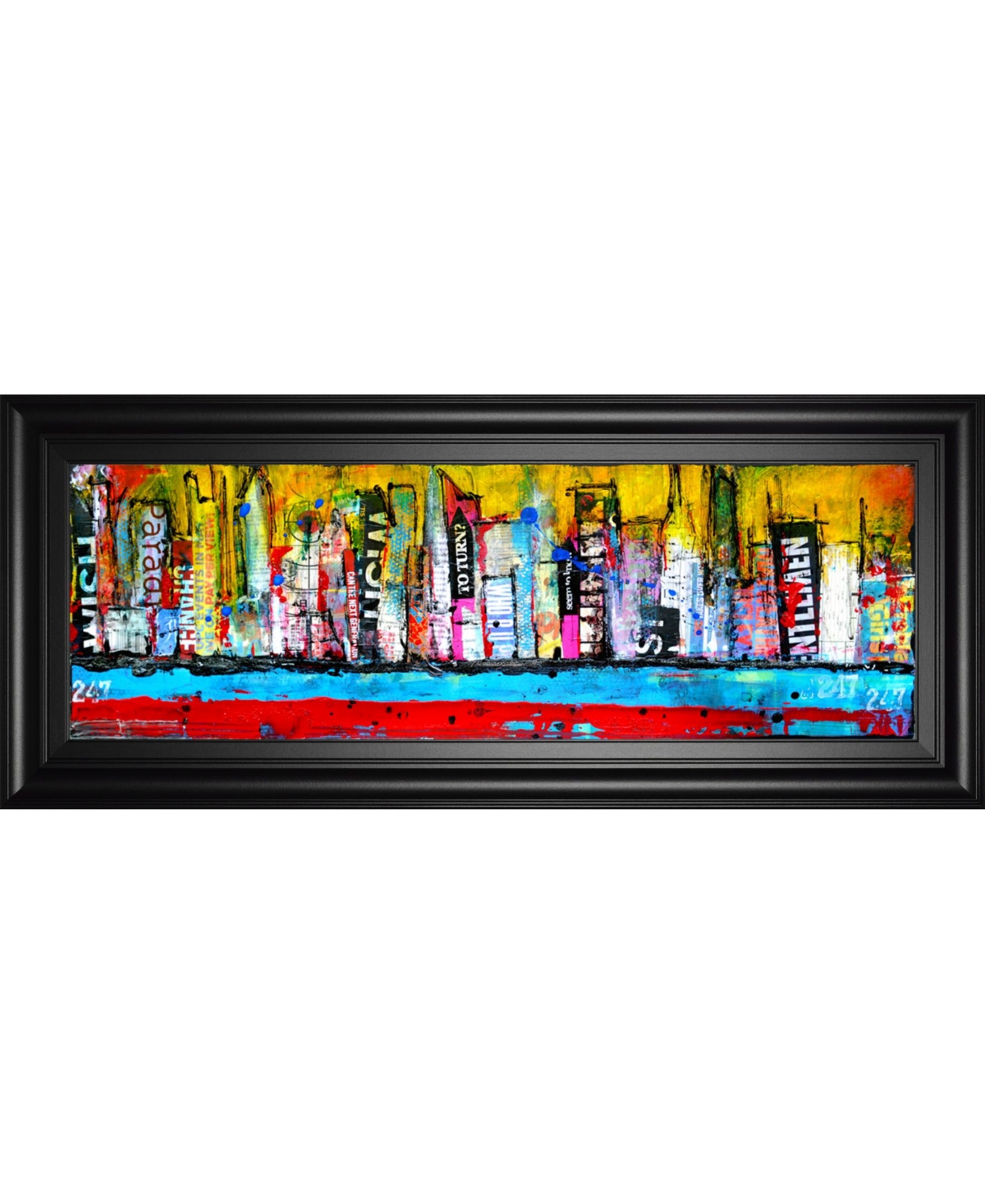 Click here for Classy Art Skyline by Erin Ashley Framed Print Wal... prices