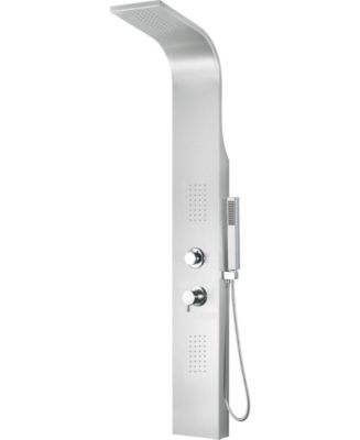 ALFI brand Modern Stainless Steel Shower Panel with 2 Body Sprays - Macy's