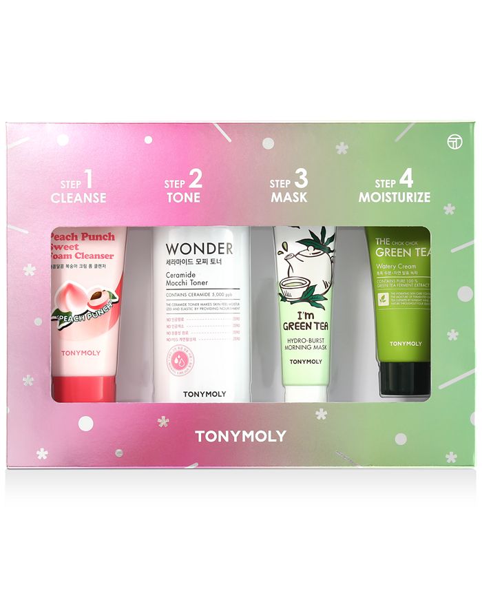 TONYMOLY 4-Pc. Four Steps For Glowing Skin Set, Created for Macy's - Macy's