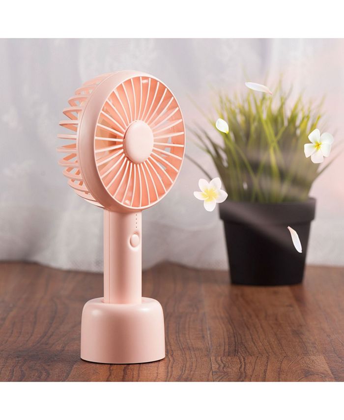 Insten Innoka Portable Mini Handheld Aroma Cooling Fan with Desk Stand ...