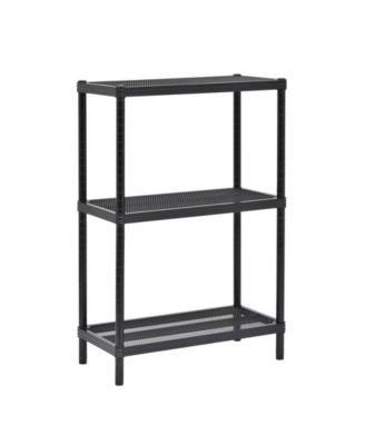 Edsal 3-Tier Mesh Shelving Unit - Macy's