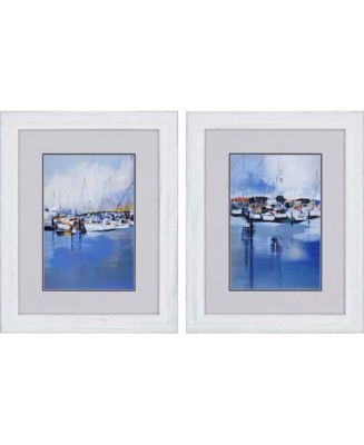 Paragon Boats Framed Wall Art Set of 2, 30" x 24" - Macy's
