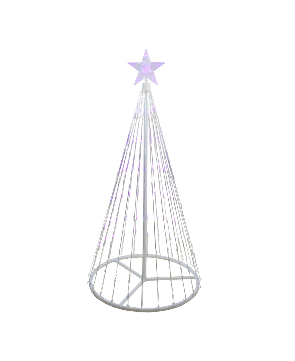 Click here for Northlight 4 Purple Led Lighted Show Cone Christma... prices