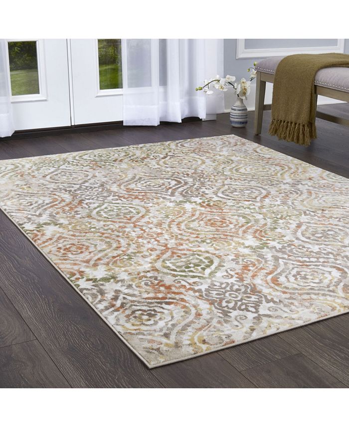 Global Rug Designs Global Rug Design Barstow Ivory Area Rug Collection ...