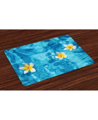 Ambesonne Hawaiian Place Mats, Set of 4 - Macy's