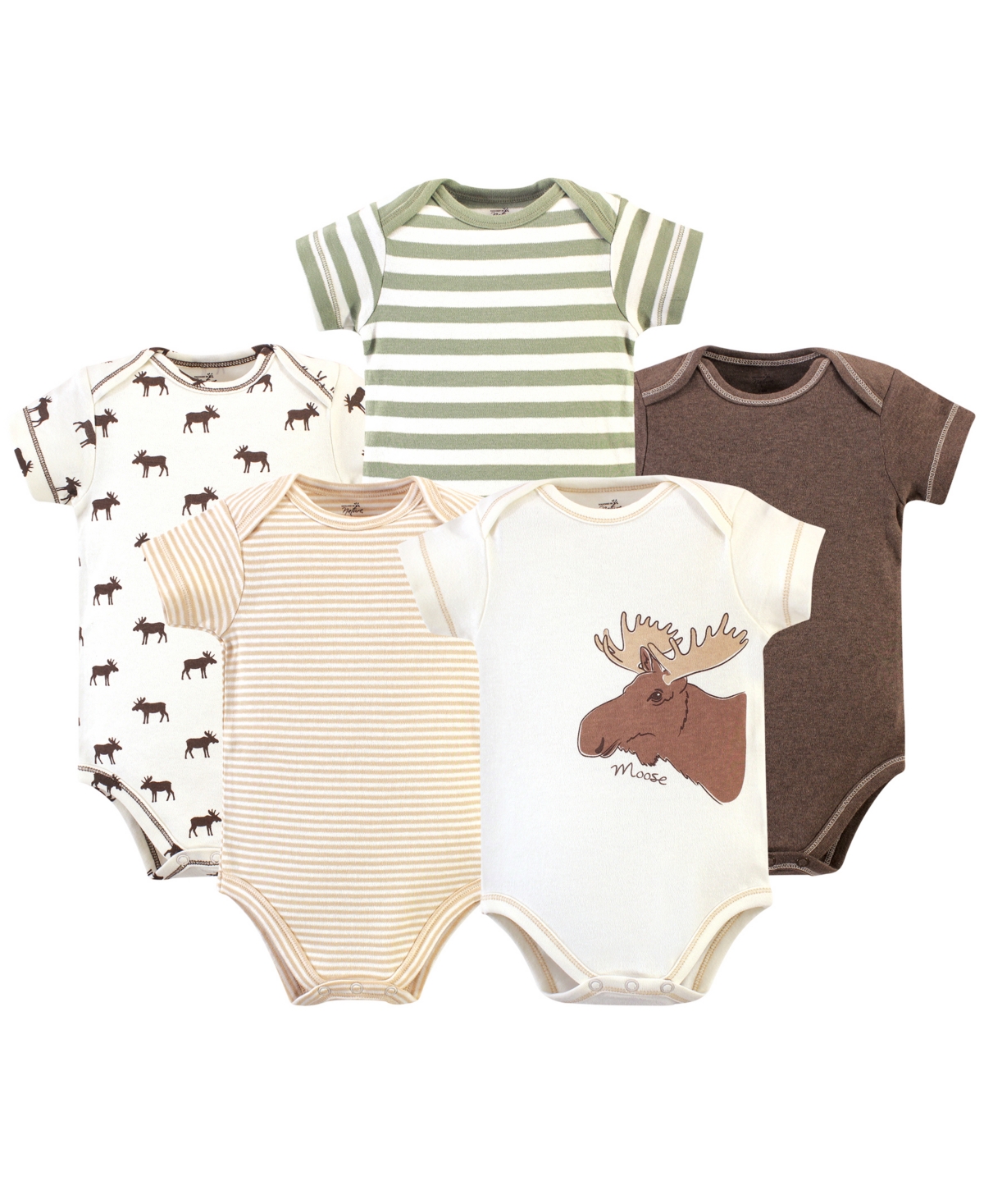 Click here for Touched by Nature Baby Boys Natural Cotton One-Pie... prices