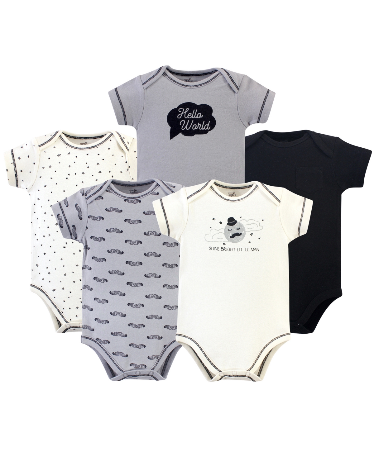 Click here for Touched by Nature Baby Boys Natural Cotton One-Pie... prices