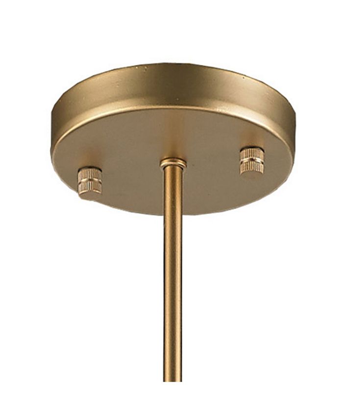 Worldwide Lighting Paris 4-Light Matte Gold Tone Finish with Crystal ...