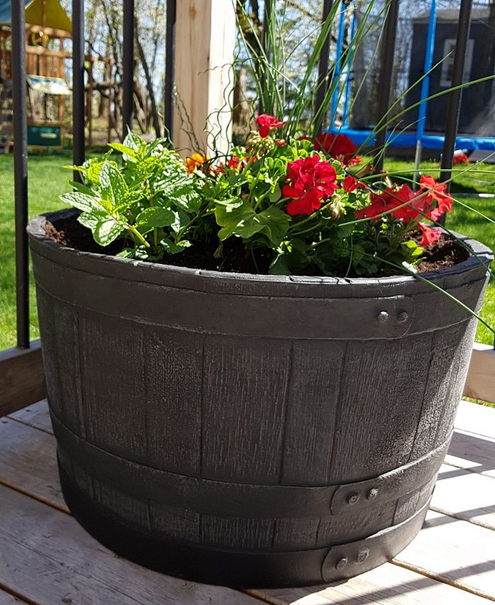 RTS Home Accents Planter Barrel - Macy's